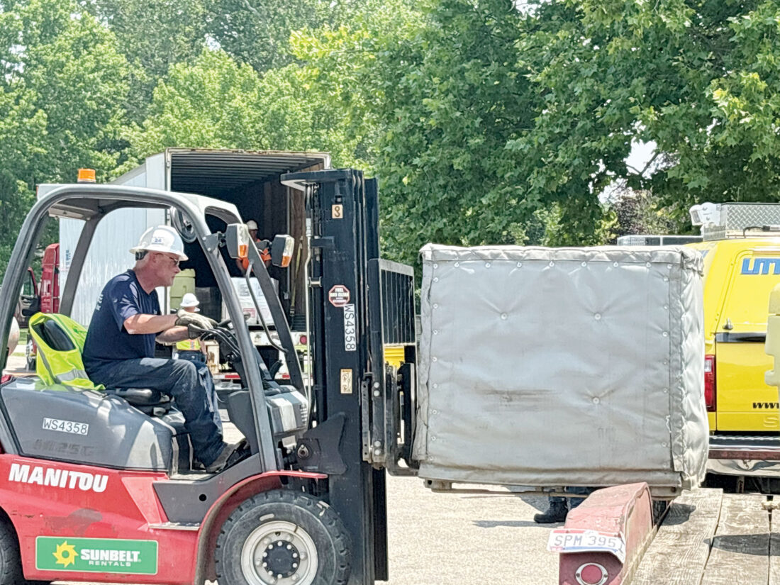 Firefighters collect chemical foam for disposal | News, Sports, Jobs ...